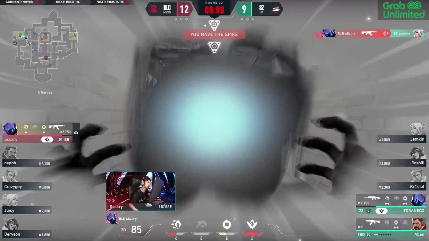 El espectacular clutch en 1vs4 de sScary para cerrar el mapa - TheRadiant