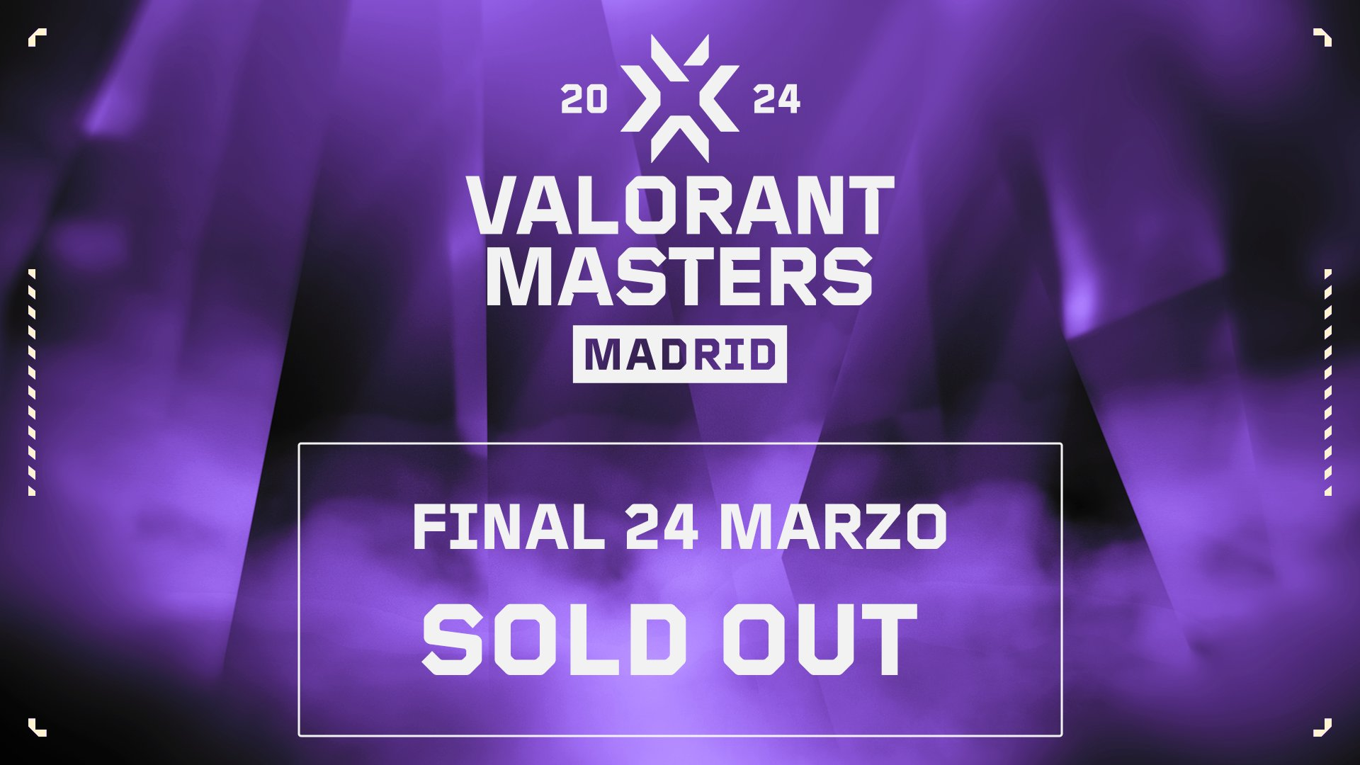 Entradas agotadas para la final del Masters Madrid - TheRadiant